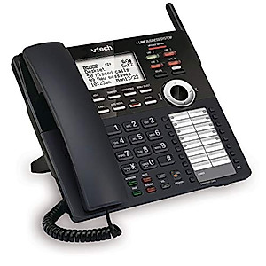 VTech AM18247 Extension Deskset for VTech AM18447 Small Business System, Black