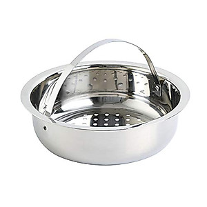 Oster Sangerfield Stainless Steel Cookware 5-Quart Pasta Pot Set w/Steamer, Basket & Lid