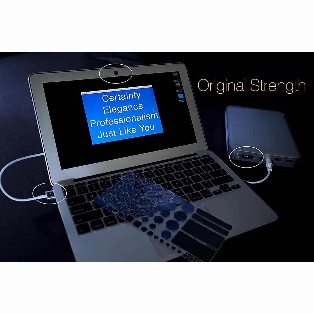 LIGHTDIMS Original Strength - LED dimming Covers for Routers, Electronics and Appliances and More. Dims 50-80% of Light, in Minimal Packaging Light (1 sheet).