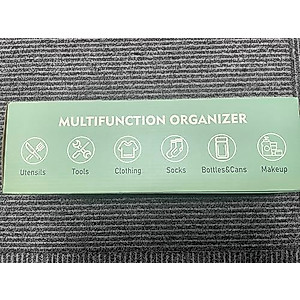 FUNIZE Adjustable Drawer Dividers, 4'' High Expandable Drawer Organizers for Clothes, 3 Pack 12.6-22.8'' Drawer Separators for Kitchen/Bedroom/Office/Bathroom Organization and Storage-Clear