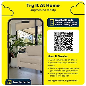 Serta Palisades 78" Track Arm Sofa, Easy Care Polyester, Soft Pillow Back, Pocket Coil Seat Cushions, Removable Covers, Loveseat or Couch for Small Spaces, Living Rooms or Bedrooms, Navy Blue