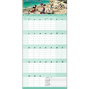 Disney Dreams Collection by Thomas Kinkade Studios: 17-Month 2023-2024 Family Wa