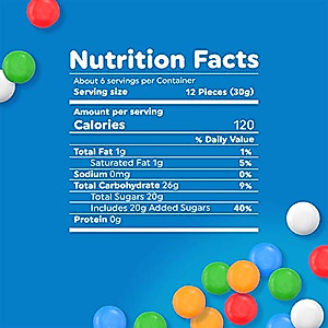 Airheads Candy, Bites, Assorted Fruit Flavor, Non Melting, 6oz Bag, Box of 12 Bags