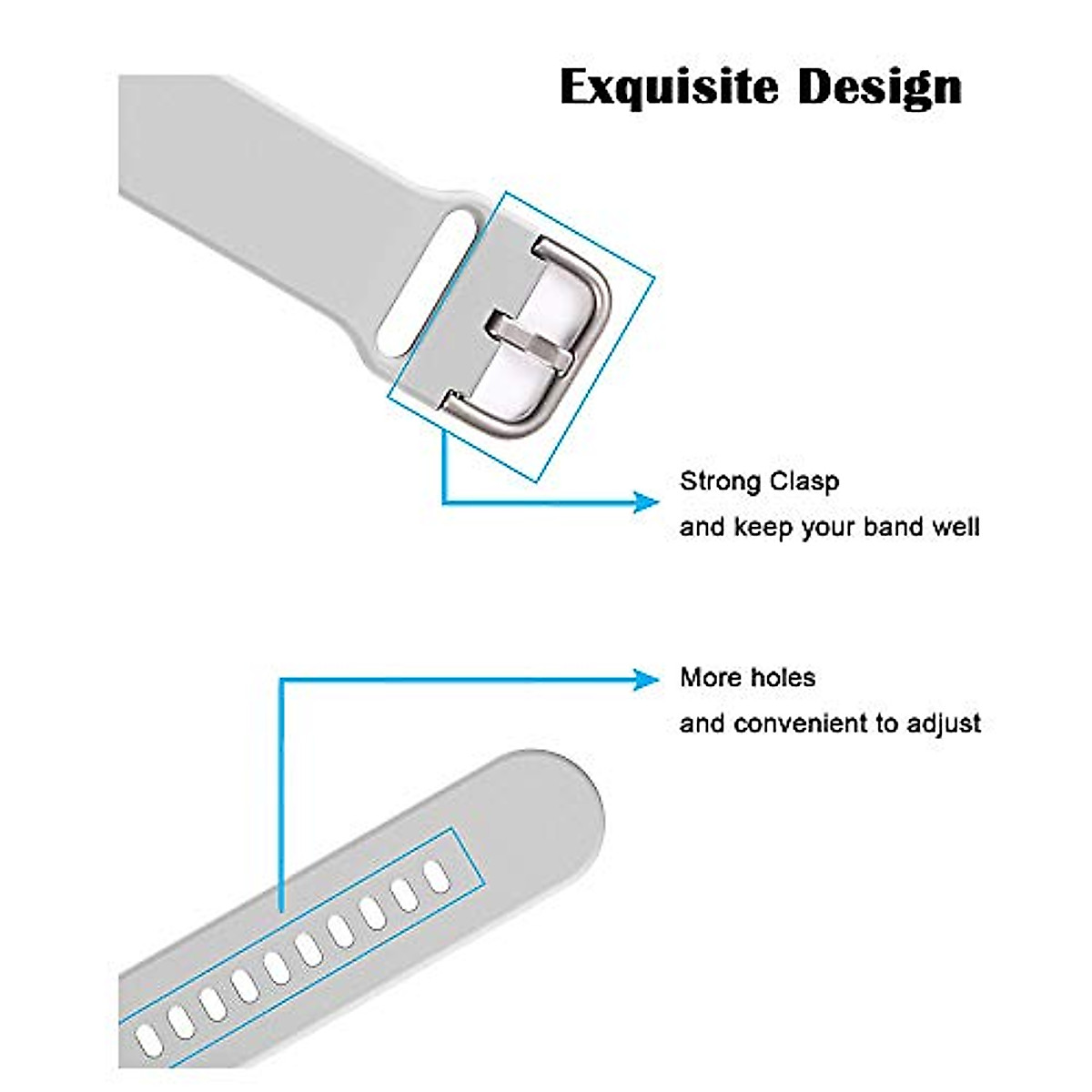 Compatible with Fossil Men's Gen 5 Carlyle Band & Fossil Women's Gen 5 Julianna Band,22mm Soft Waterproof Silicone Sport Watch Band for Fossil Men's Gen 4 Explorist HR/Gen 3 Q Explorist Jellyfish