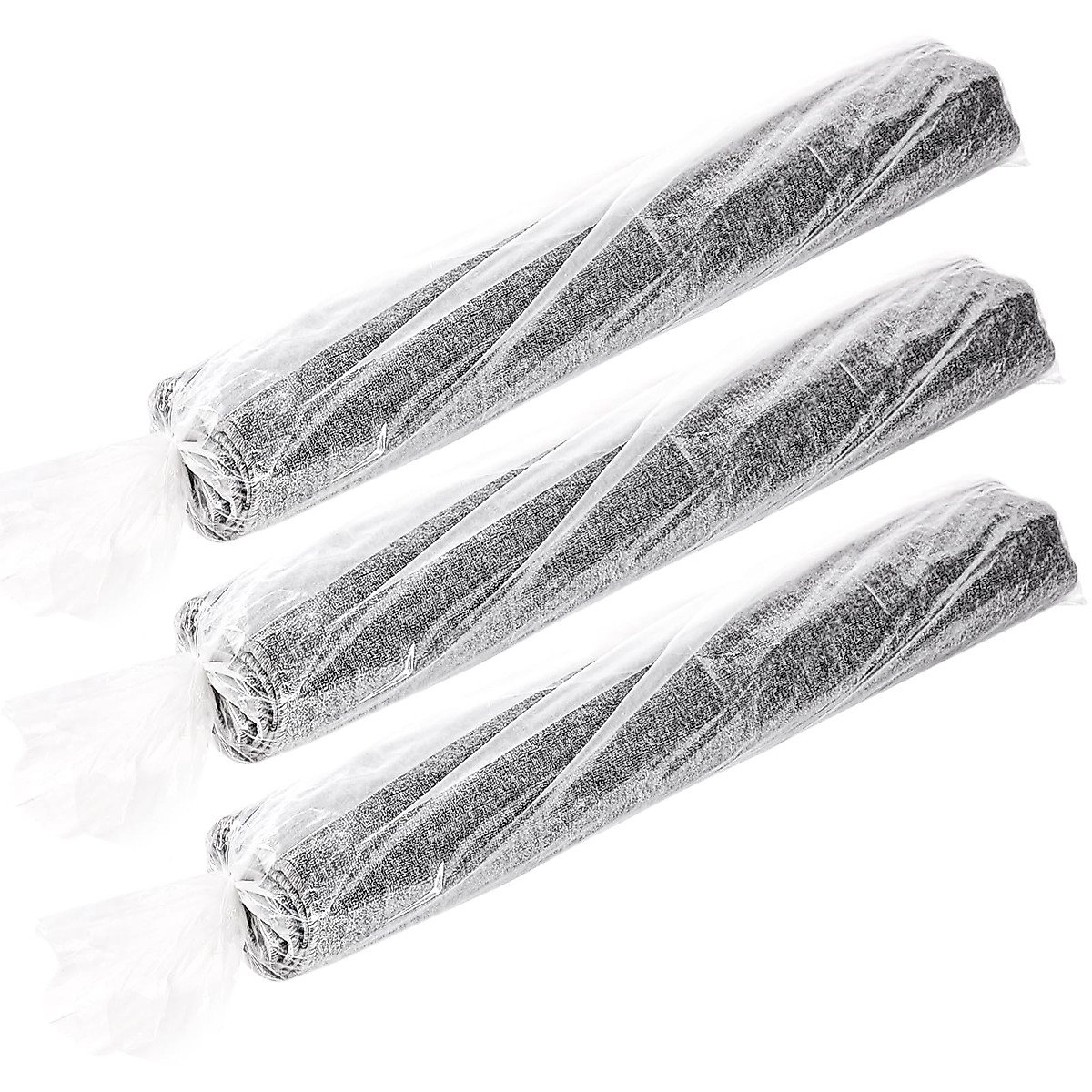 Rug Storage Bag, Pack of 3, Fit for Rolled Rug up to 10'x 14', Clear Plastic Rug Bags for Carpets Runners Perfect for Rug Storage/Moving/Packing/Shipping and Other Foldable Large Objects