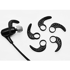 BLLQ Earbuds Stabilizer Ear Fins Ear Hooks Anti-Slip Anti-Drop 3D Support, Compatible with Jaybird x4 X3 x2 x,Samsung Phones’ akg Earbuds, Soundcore, Other Same Style in Ear Earphone,3 Pairs sml