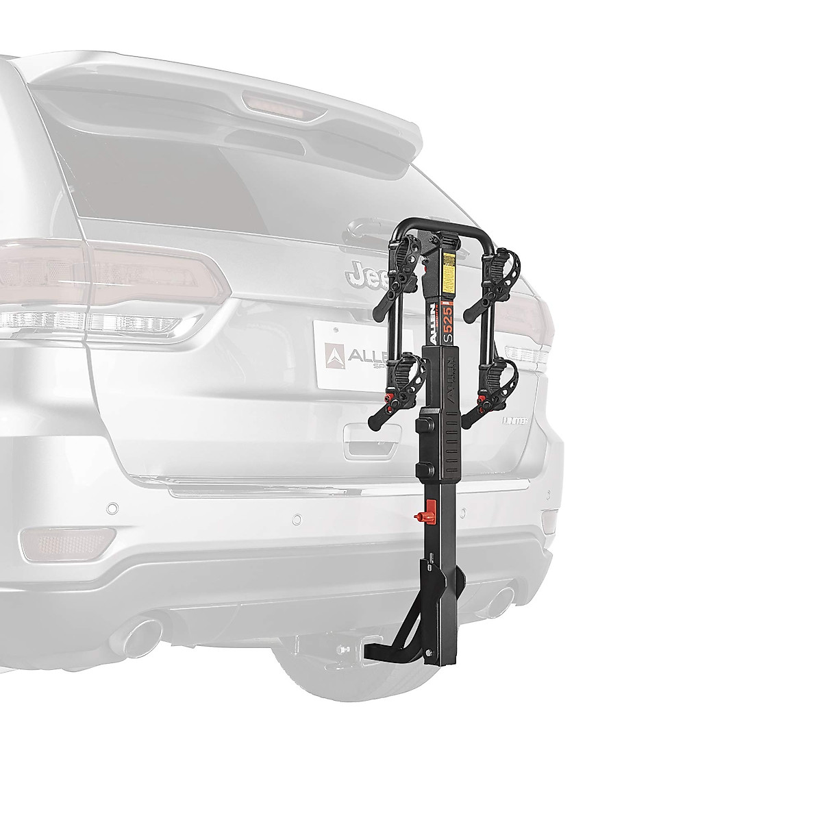Allen Sports Premier Hitch Mounted 2-Bike Carrier, Model S525, Black