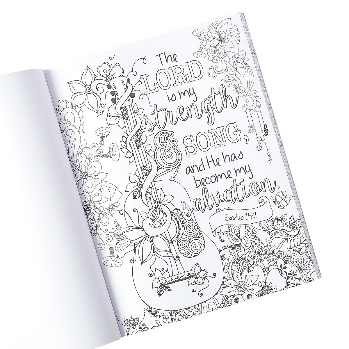 Promises to Bless Your Heart Inspirational Coloring Book for Adults and Teens with Scripture