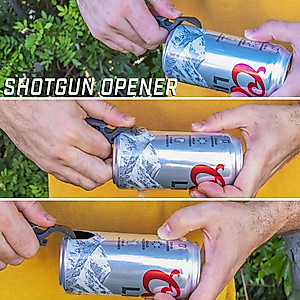 GoPong Ultimate Beer Shotgun Opener - Keychain Tool 10 Pack - Great for Party Favors, Tailgating and More - Choose Your Color