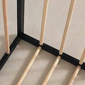 South Shore Sweedi House Shaped Toy Storage Unit, Black and Natural