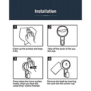 LUXEAR Suction Cup Hook Towel Hooks Shower Hooks Removable Kitchen Suction Hooks Vacuum Wall Holder for Home Bathroom Holder for Loofah Sponge Towel Key Coat Bag - 2 Pack