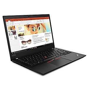 Lenovo ThinkPad T495 14" Full HD AMD Ryzen 5 3500U 8GB RAM 256GB SSD, Fingerprint Reader, Backlit Keyboard, Windows 10 Pro (Renewed)