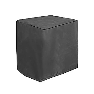 PASONIKA Ice Maker Cover, Countertop Appliances Ice Machine Cover, Dust Resistant Protector, Grey