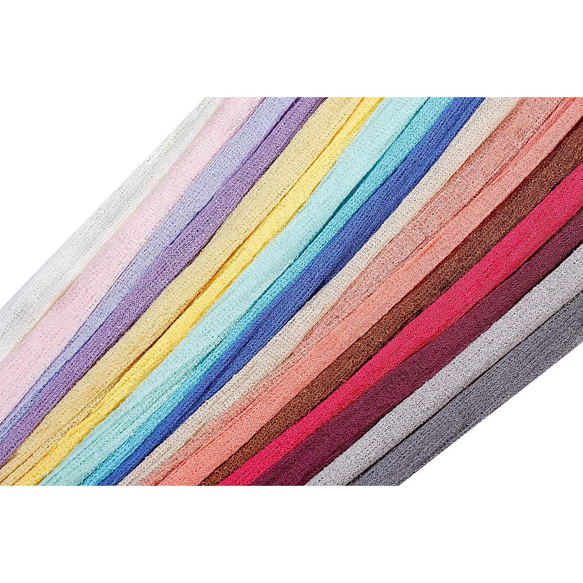 Matissa Newborn Baby Photography Prop Swaddle Cheesecloth Knit Crochet Wrap 16 Colors Available (Brown)