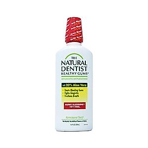 Natural Dentist Healthy Gums Antigingivitis Rinse Peppermint Twist - 16.9 fl oz