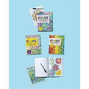 The Reverse Coloring Book™: Through the Seasons: The Book Has the Colors, You Make the Lines