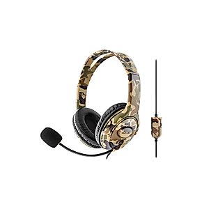 Nyko Standard Issue Headset - Universal Stereo Gaming Headset w/Omni-Directional Microphone, Soft Ear Cushions & 40mm Driver Speakers - Perfect for PS5, PS4, Xbox, & Nintendo Switch - Desert Camo