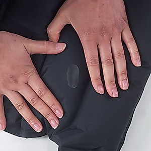 GEAR AID Tenacious Tape Flex Patches for Vinyl and Fabric Repair, Clear, Two 3" x 5" patches (10800)