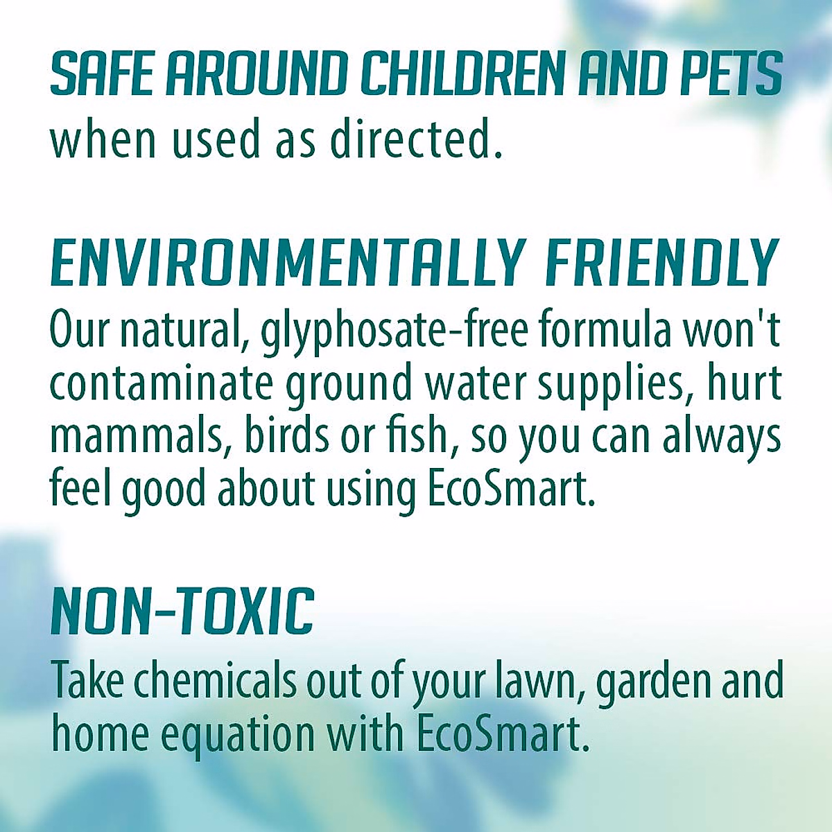 EcoSmart Natural, Glyphosate-Free Weed and Grass Killer Ready-to-Use Spray Formula for Lawns, Patios, Driveways and Pavers, 24 Ounce Bottle