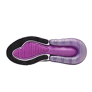 Nike Women's Air Max 270 Shoes, White/Black-fuchsia Dream, 8