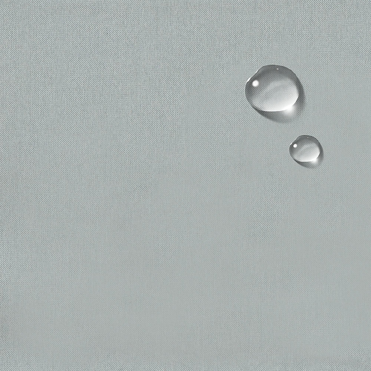 Sunset Trading Contemporary Puff Collection Slipcovered 44" Square Sectional Modular Ottoman Stain-Proof Water-Resistant Washable Performance Fabric Oversize Down Filled Large Sofa Footrest Ocean Blue