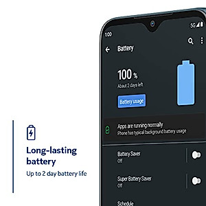 Nokia G50 5G | Android 11 | Unlocked Smartphone | US Version | 4/128GB | 6.82-Inch Screen | 48MP Triple Camera | Ocean Blue