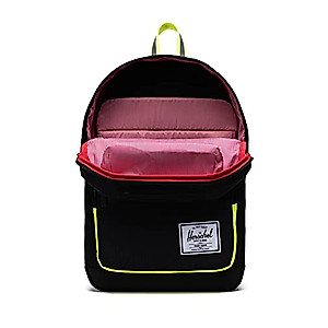 Herschel Supply Co. Pop Quiz Black Enzyme Ripstop/Black/Safety Yellow One Size