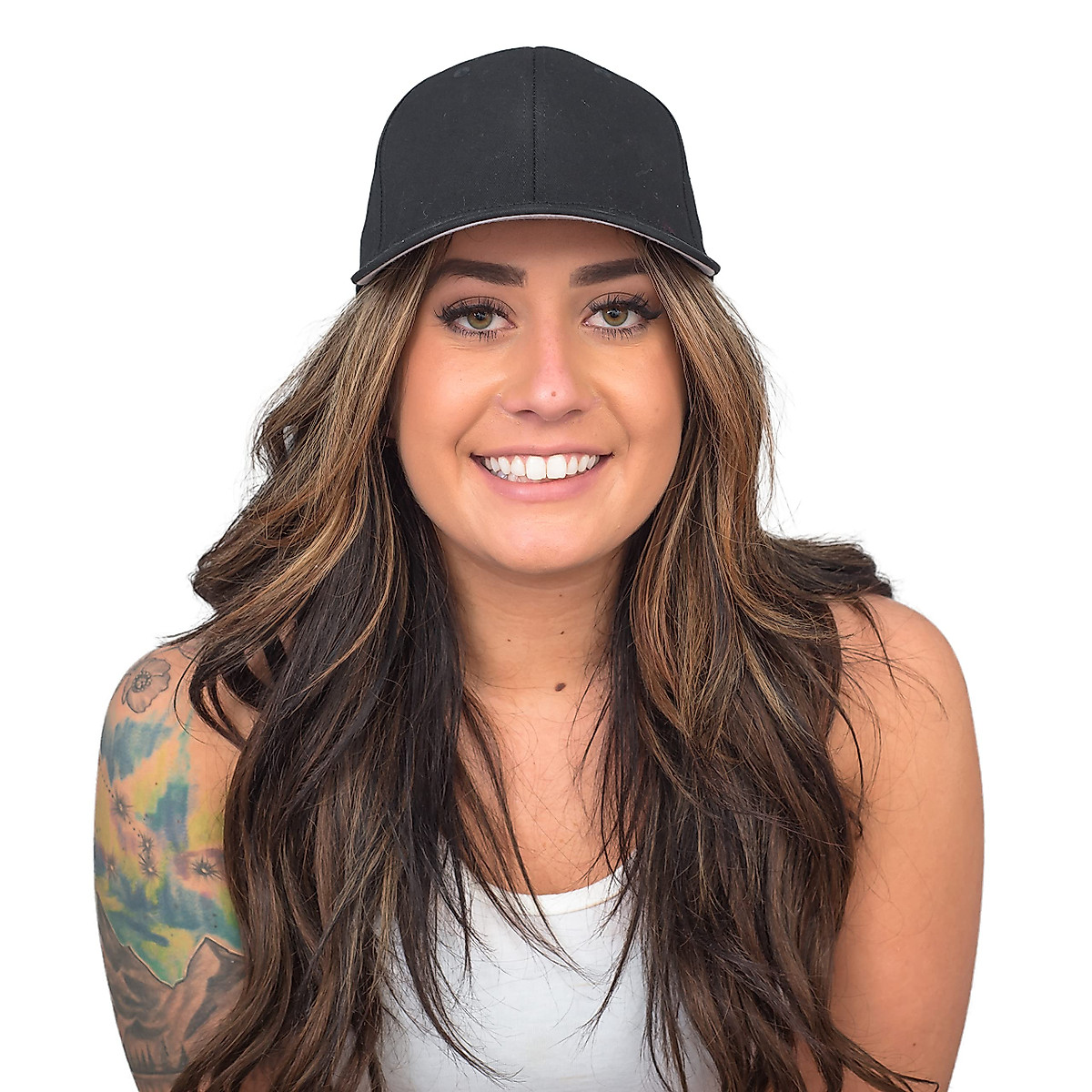 Sons of Anarchy SOA Reaper Crew Fitted Baseball Cap Hat (Adult Large/X-Large) Black