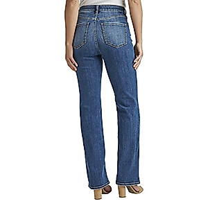 JAG Jeans Women's Phoebe High Rise Bootcut Jeans-Legacy, Seaside Blue, 10