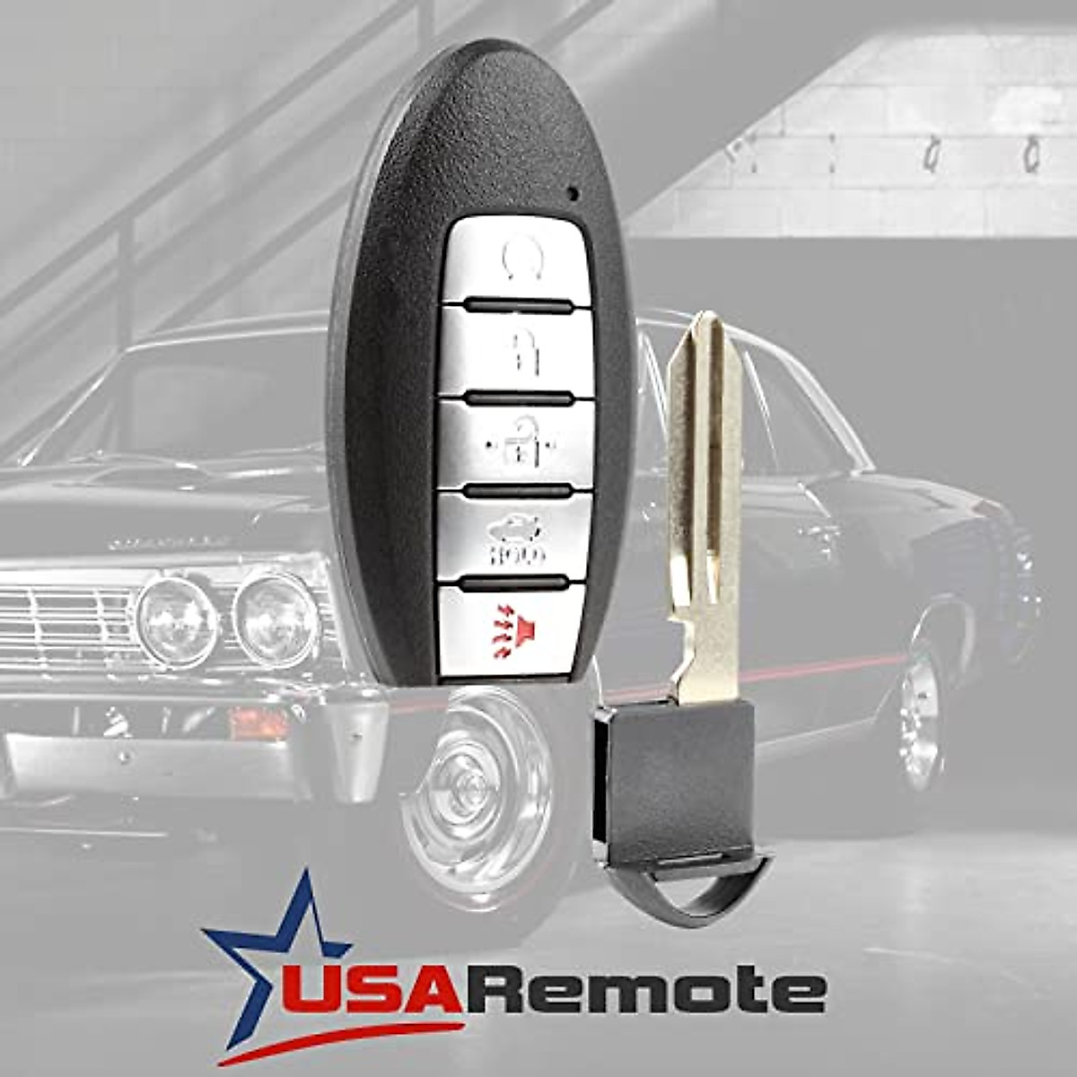 Key Fob fits 2013 2014 2015 Nissan Altima Pathfinder Infiniti QX60 JX35 Smart Keyless Entry Remote(KR5S180144014) 5 Button