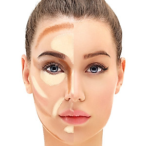 Boobeen Highlighter Makeup Stick Highlighter Bronzer Stick Glow Face Illuminator Highlighter Contouring Stick Waterproof Long-lasting