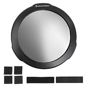 Celestron – EclipSmart Safe Solar Eclipse Telescope Filter – Meets ISO 12312-2:2015(E) Standards – Works with 5” Schmidt-Cassegrain Telescopes – Observe Solar Eclipses & Sunspots – Secure Fit
