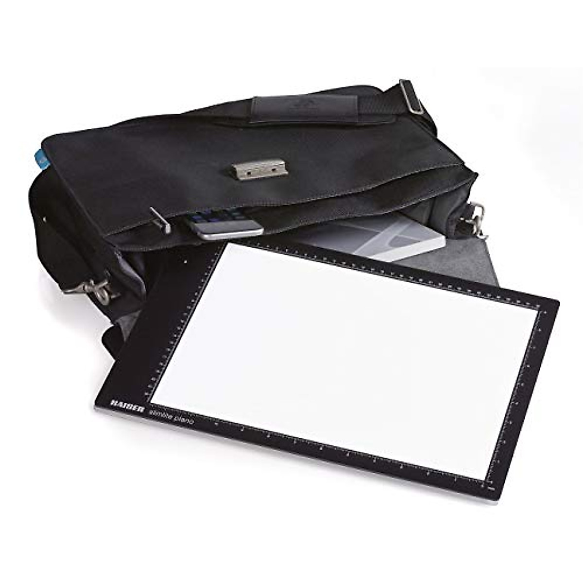 Kaiser Slimlite Plano 5000K 10.5x15.5" Battery/AC Thin Dimmable LED Lightbox (202454)