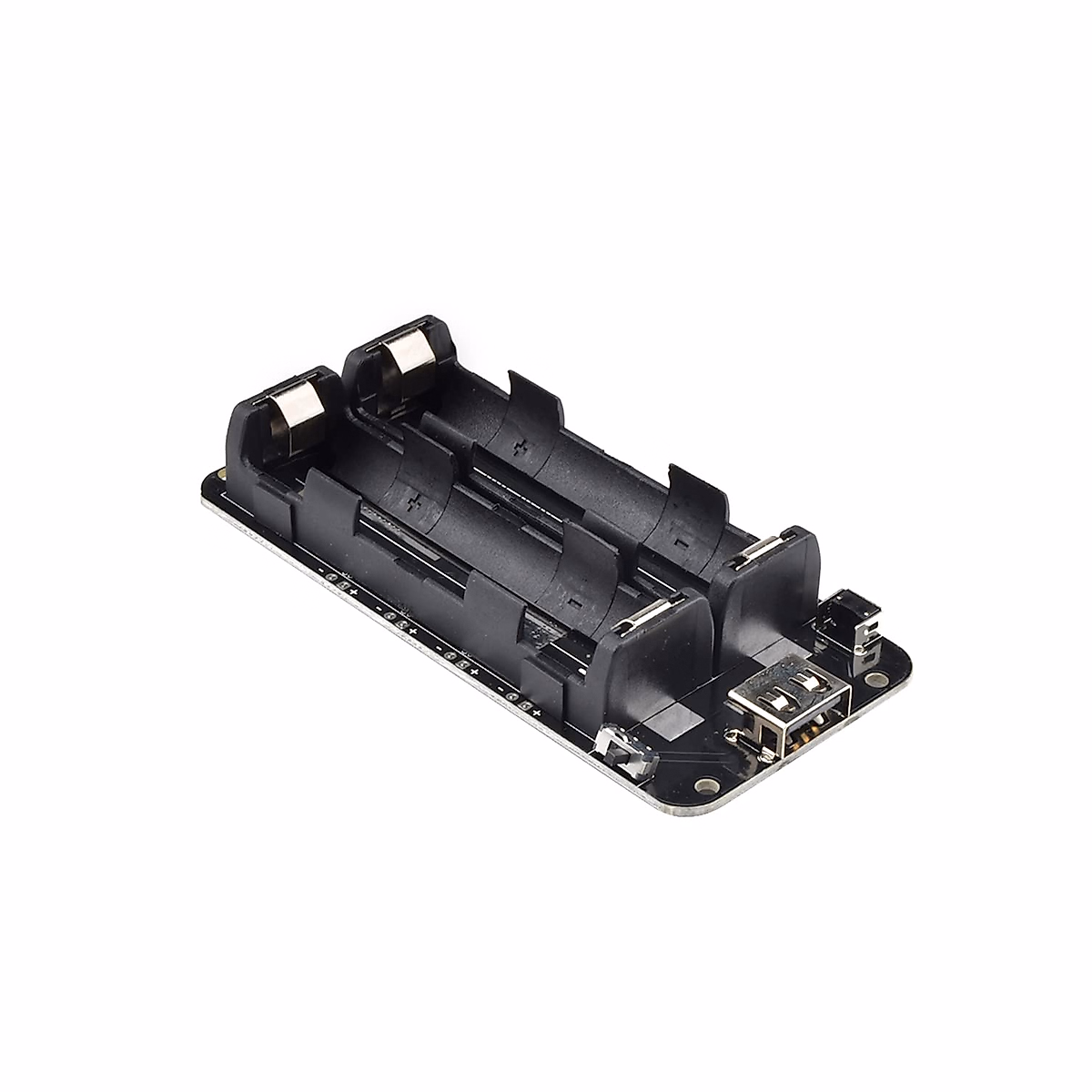 diymore 1865O Battery Holder Double Li-ion V8 Battery Shield Micro USB ...