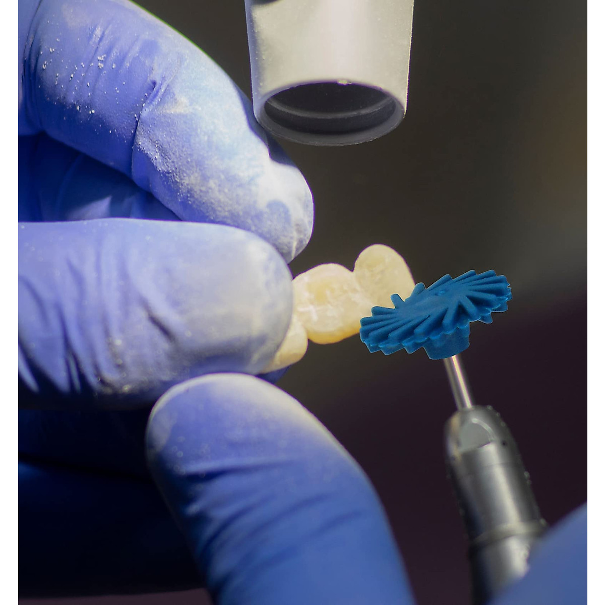 Dental Composite Resin Polishing Disc Polishe Wheels Brush Rubber Disc Kit Spiral Tooth Polisher Diamond System 6PCS