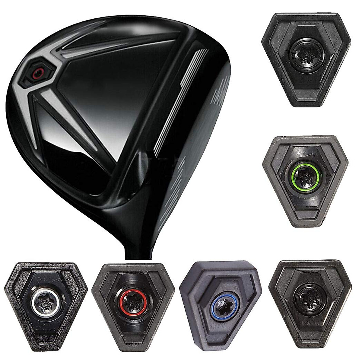 QHALEN 6PCS Golf 915 Driver Weights (4g 7g 9g 11g 14g 17g) for Titleist 915 915 D2 D3 915F 915H Driver