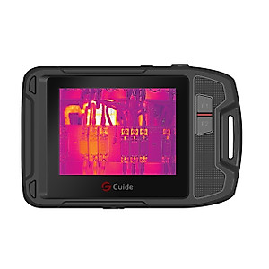 Guide P120V Pocket-Sized Thermal Camera 120x90 IR Resolution -20℃~400℃ IP54 3.5-inch LCD Touchscreen,WiFi Compact Size