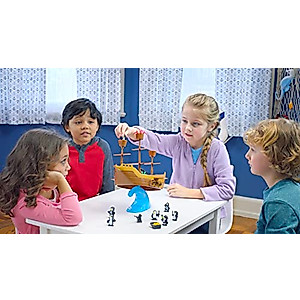 PlayMonster Don't Rock The Boat -- Children's Game -- Balance Yer Mateys or Overboard Ye Go! -- For ages 5+ -- 2-4 Players