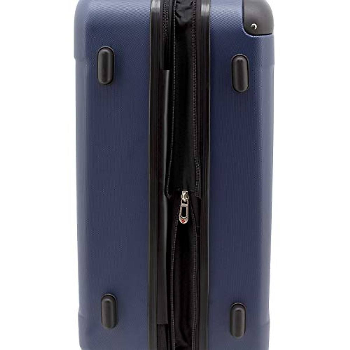 Travelers Club Chicago Hardside Expandable Spinner Luggages, Navy Blue, 5 Piece Set, TCL-77995-410