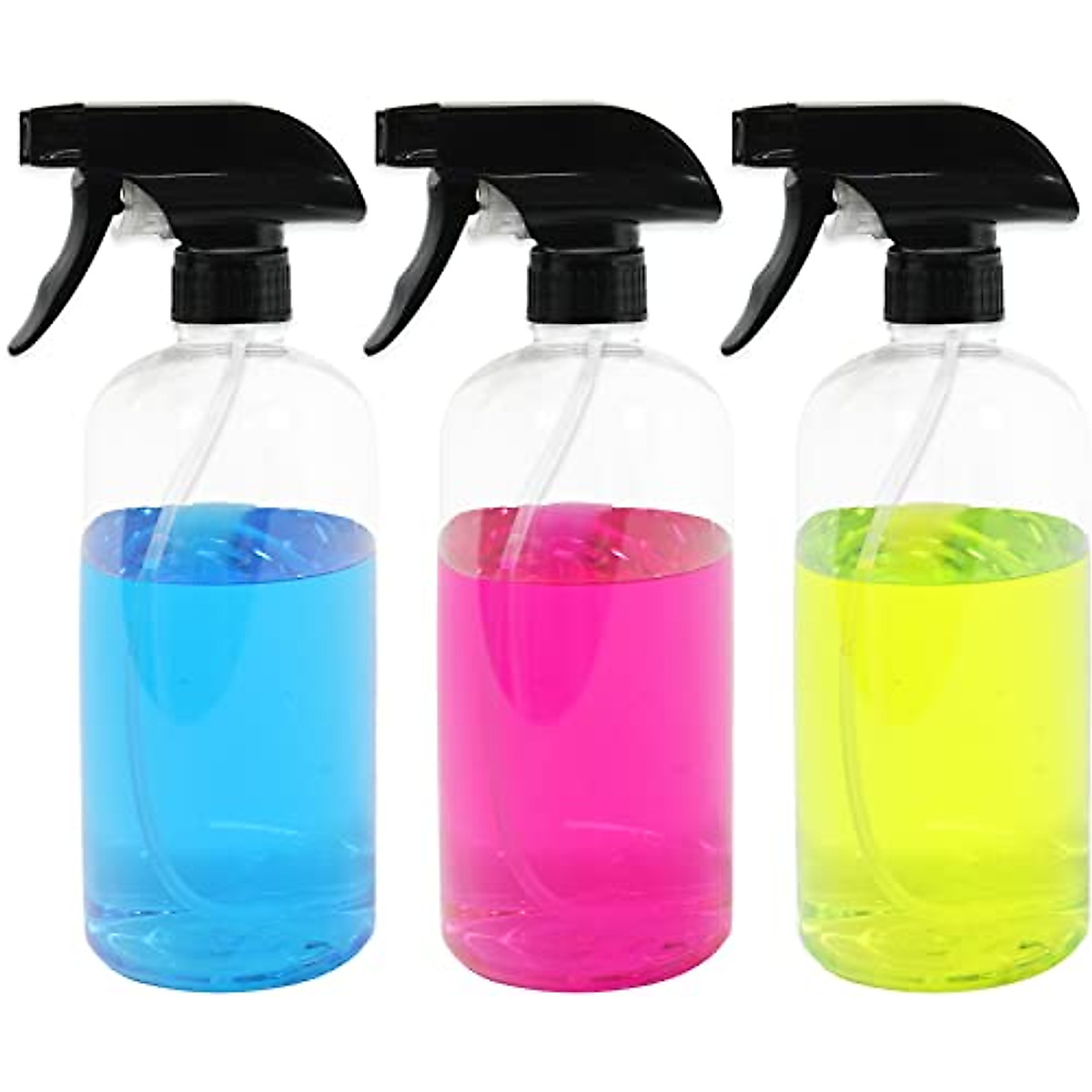 EPAuto Spray Bottles 16(oz) for Cleaning, 3-Pack