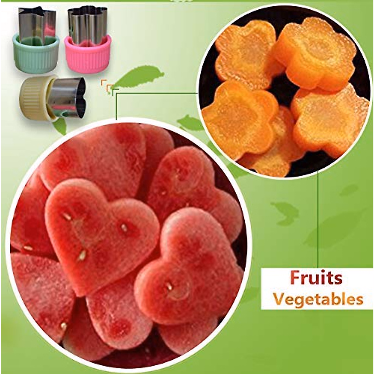 Cutter Shapes Set Different Sizes Cookie Cutters Set Fruit Cookie Pastry Stamps Mold