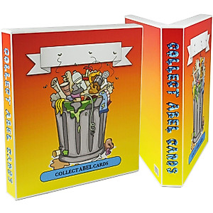 UniKeep Garbage Pail Kids GPK Themed Collectible Card Storage Binder - Complete With 20 Card Pages (Garbage)