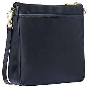 Michael Kors Jet Set Charm Large Crossbody Bag, Gold-Tone Hardware/Navy