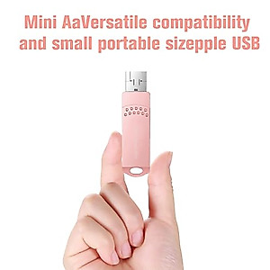 USB Flash Drive 1TB USB C Thumb Drive Phone Photo Stick 3in1 USB 3.1 Memory Stick External Storage Richwell for Android Devices,Computers and MacBook USB C-1TB AZ Pink