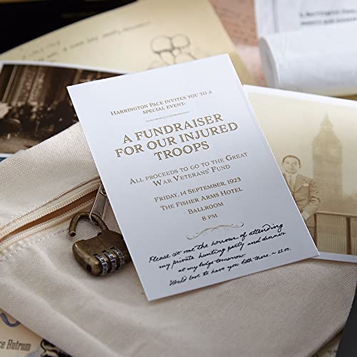 Hunt A Killer | Agatha Christie’s The Mystery at Hunter’s Lodge - Immersive Murder Mystery Game, Game Night, Date Night, Solve Puzzles, Examine Evidence, Find The Killer, (ACH01AZ)