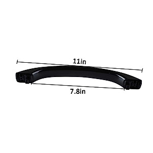 UPGRADED Lifetime Appliance WB15X10022 Door Handle Compatible with General Electric Microwave, Over-the-Range, Black