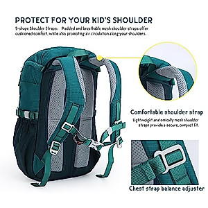 MOUNTAINTOP Kids Backpack for Boys Girls Elementary Backpack Lightweight Children School Daypack Turquoise