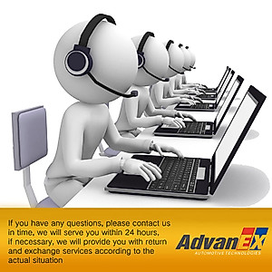 AdvanEX Mass Air Flow Sensor Meter Compatible with 04-07 Nissan Pathfinder Titan Frontier Altima Versa Armada Xterra / 04-08 Infiniti G35 FX35 M35 QX56 M45 Replaces OE 22680 7S000 86-50036 AF10141