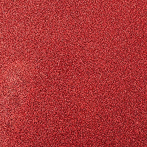 Cricut Smart Glitter Iron On (13 in x 3 ft), Iron On Vinyl Roll for DIY Projects, Matless Cutting, All Surface Applicable, Washable HTV for Stickers & Home Decor, Cricut Maker 3 & Explore 3, Red