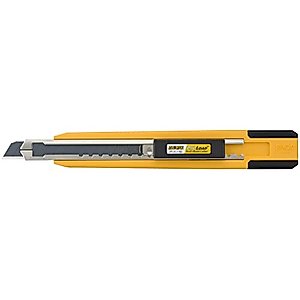 OLFA 9mm Precision Utility Knife (PA-2) - Multi-Purpose Retractable Precision Knife w/ Snap-Off Blades & Auto Blade Loader, Replacement Blades: Any OLFA 9mm Blade